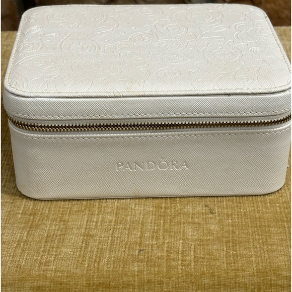 Pandora | Other | Pandora Flower Design Jewelry Case | Poshmark